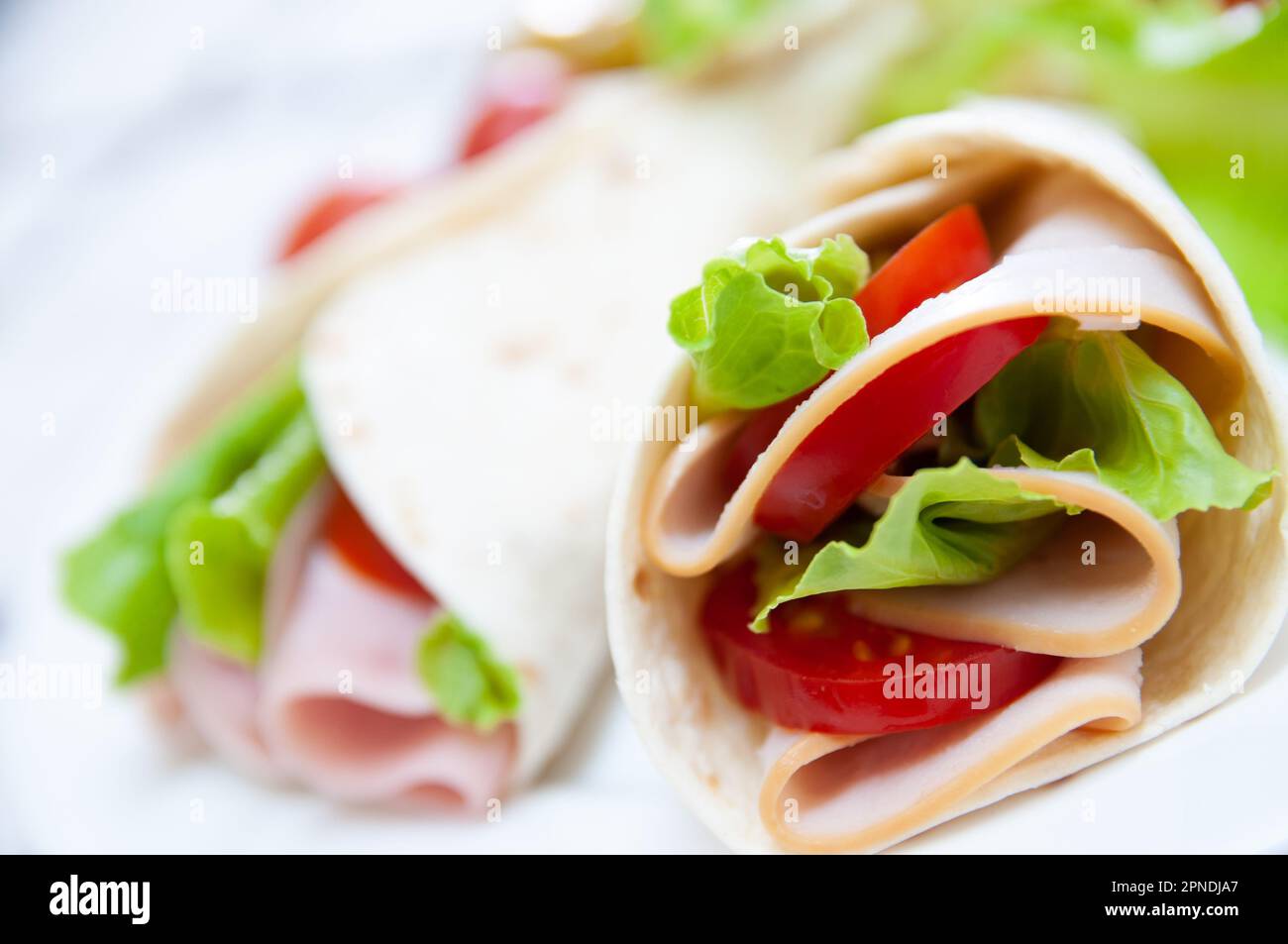 Lavash wrap hi-res stock photography and images - Alamy