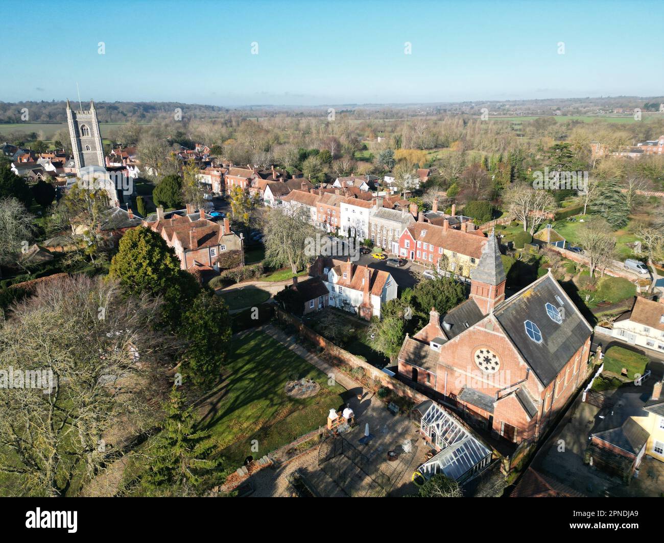 The sun pub dedham essex hi-res stock photography and images - Alamy