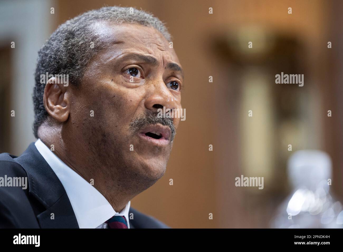 U.S. Forest Service Chief Randy Moore testifies before the Senate ...