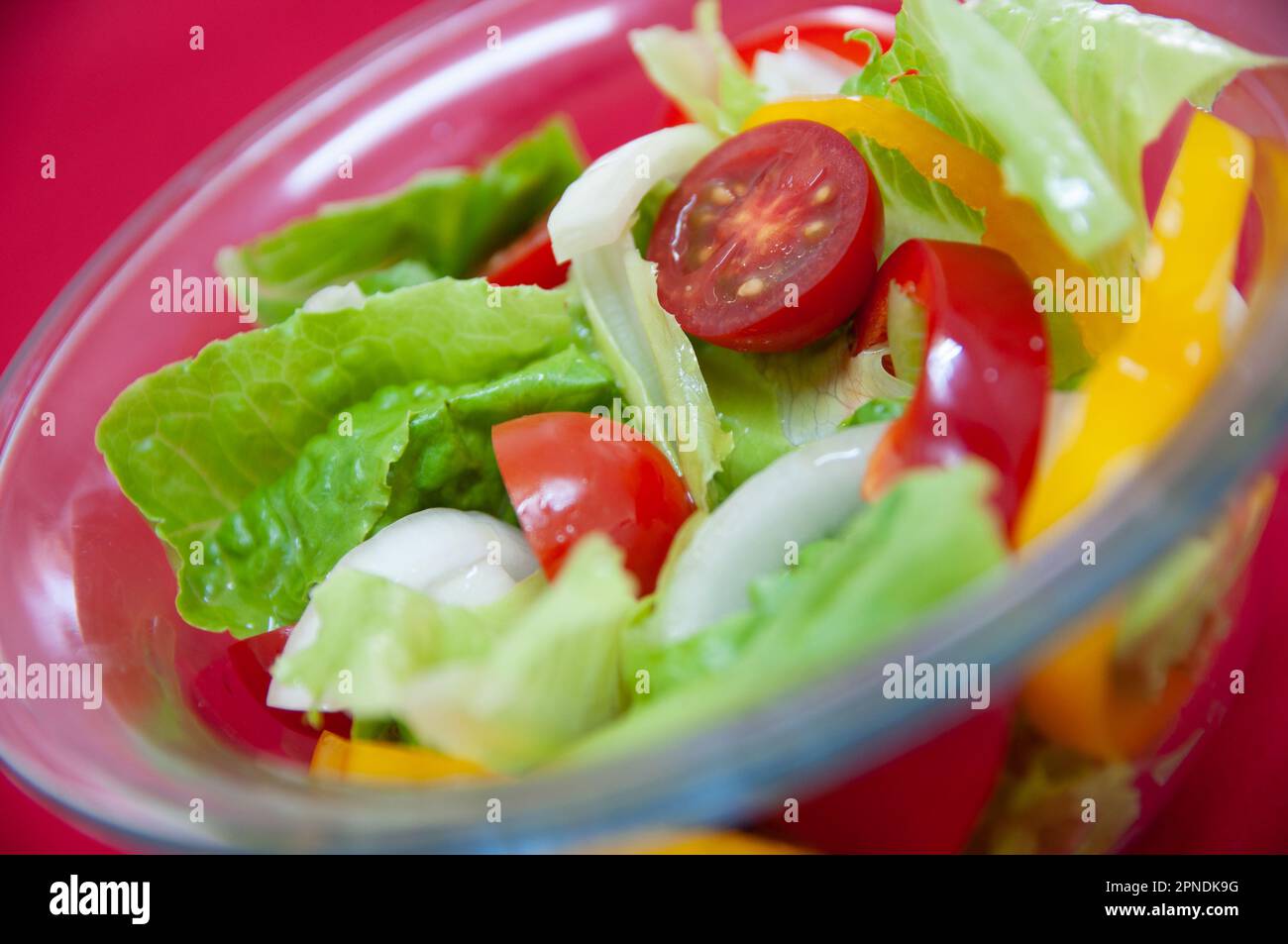 Mixed fresh turkish salad hi-res stock photography and images - Alamy