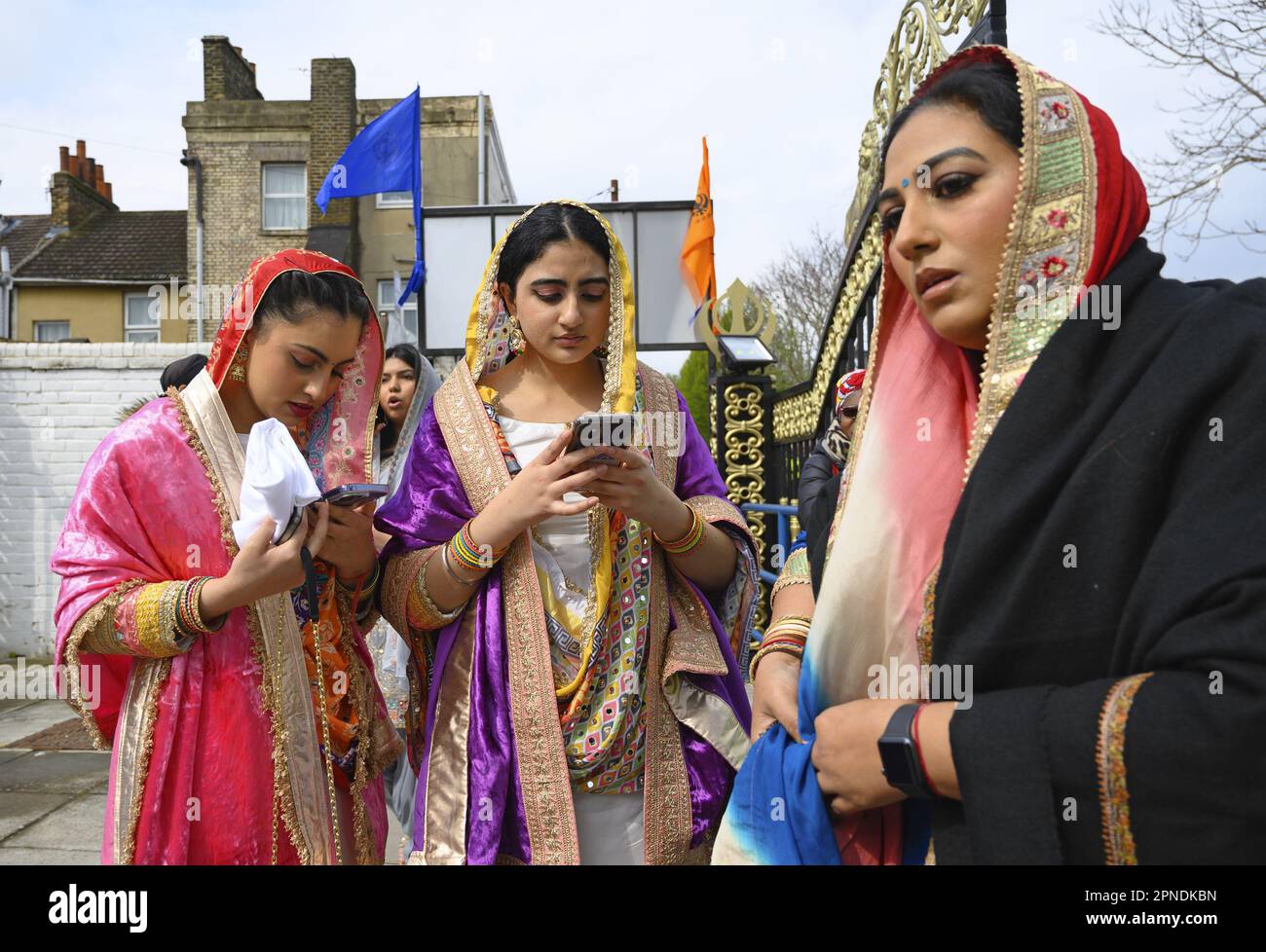 Sikh women hi-res stock photography and images - Alamy