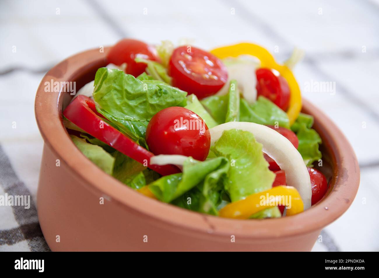 Greek salad fresh tomatoes hi-res stock photography and images - Alamy