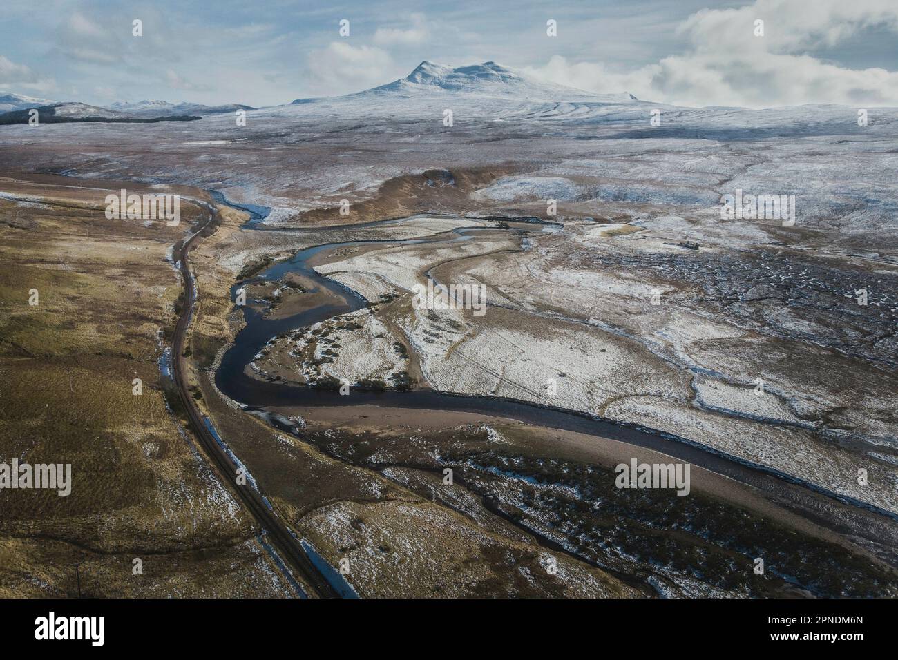 View of the landscape taken at Achnasheen, 03/09/2023 Stock Photo - Alamy