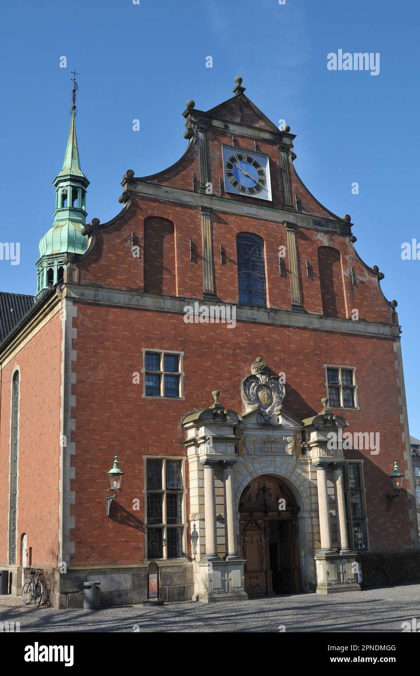 Copenhagen /Denmark/18 April 2023/ Holmens kirke or Holmens hcurch ...
