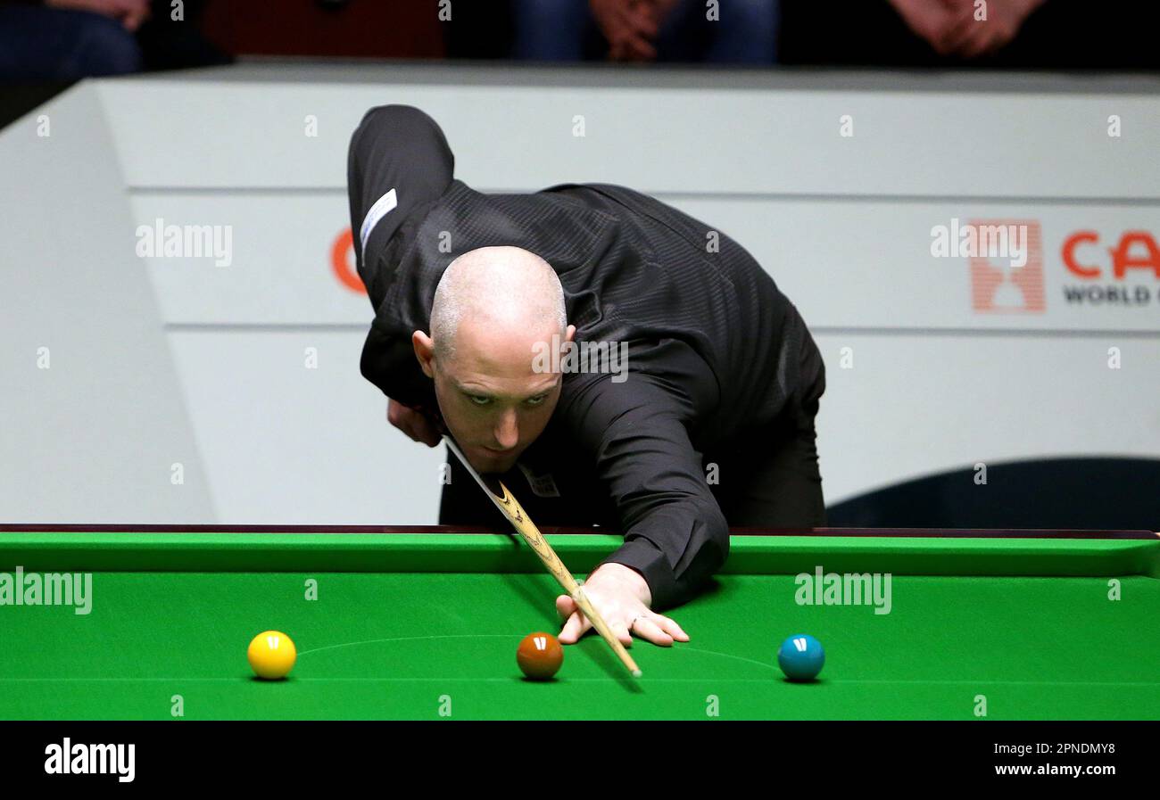 18th April 2023; The Crucible, Sheffield, England: 2023 Cazoo World ...