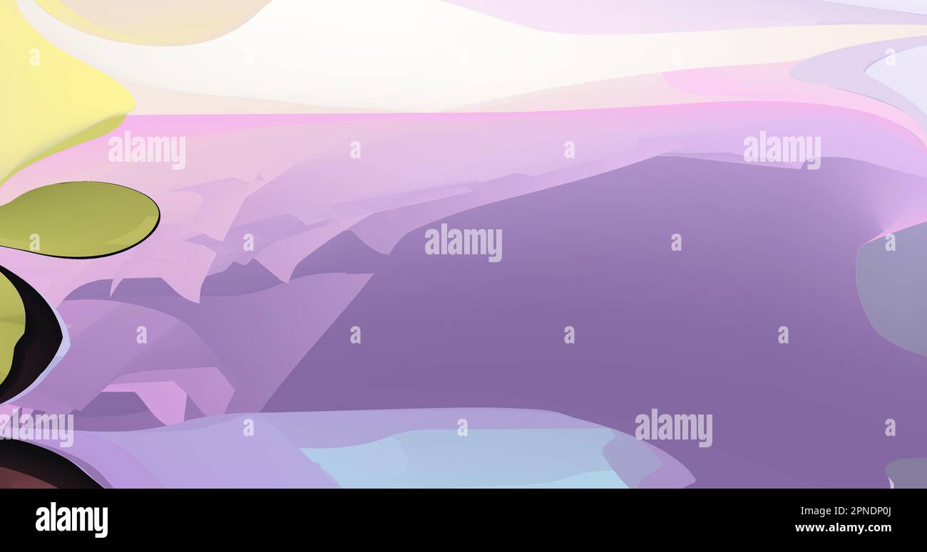 Vector blue neon hologram dreamy background.Minimalist design ...