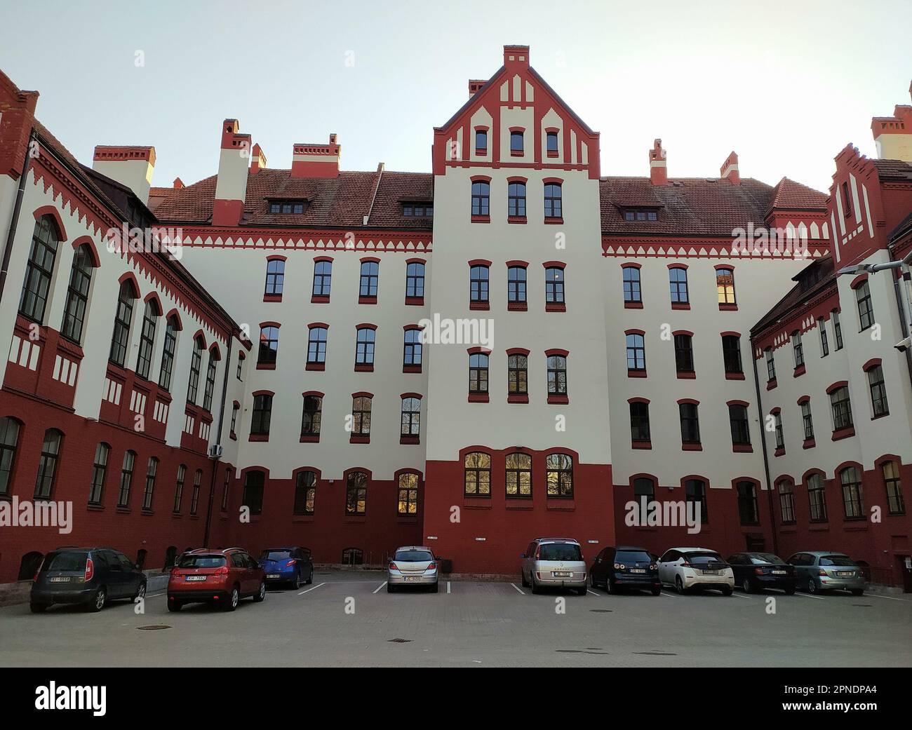 Agenskalns Primary School in Riga in a historical building. The school ...