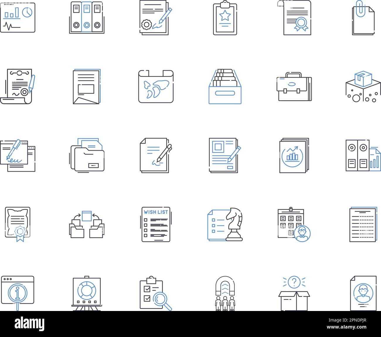 Employment records Stock Vector Images - Alamy