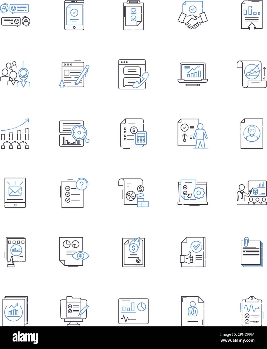 Sampling Line Icons Collection Experimentation Subsampling 7088