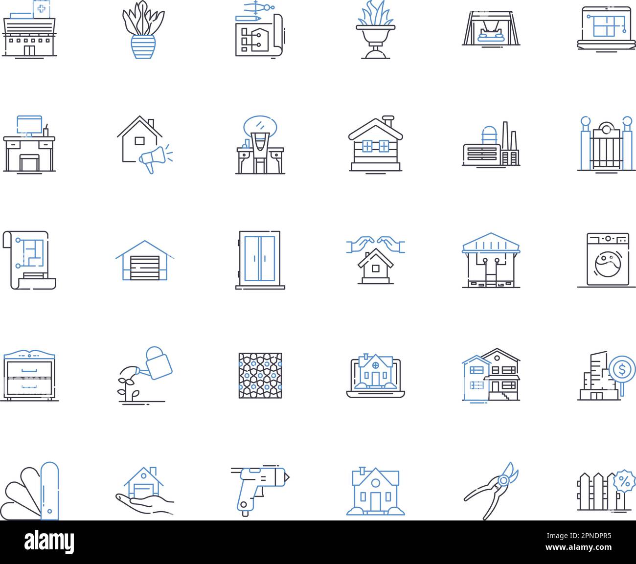Expansion project line icons collection. Growth, Development, Expansion ...