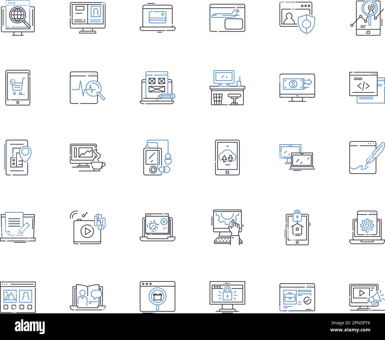 Online chatting line icons collection. Messaging, Chatting, Instant ... Online chatting line icons collection. Messaging, Chatting, Instant ...