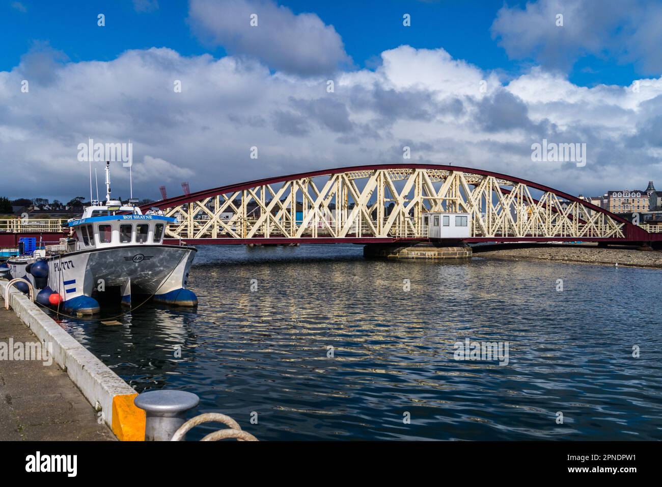 Ramsey Harbour Swing bridge, by Cleveland Bridge & Engineering Company ...