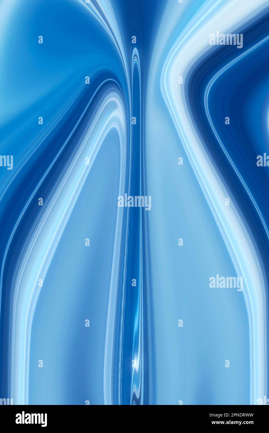 abstract blue wavy background Stock Photo - Alamy