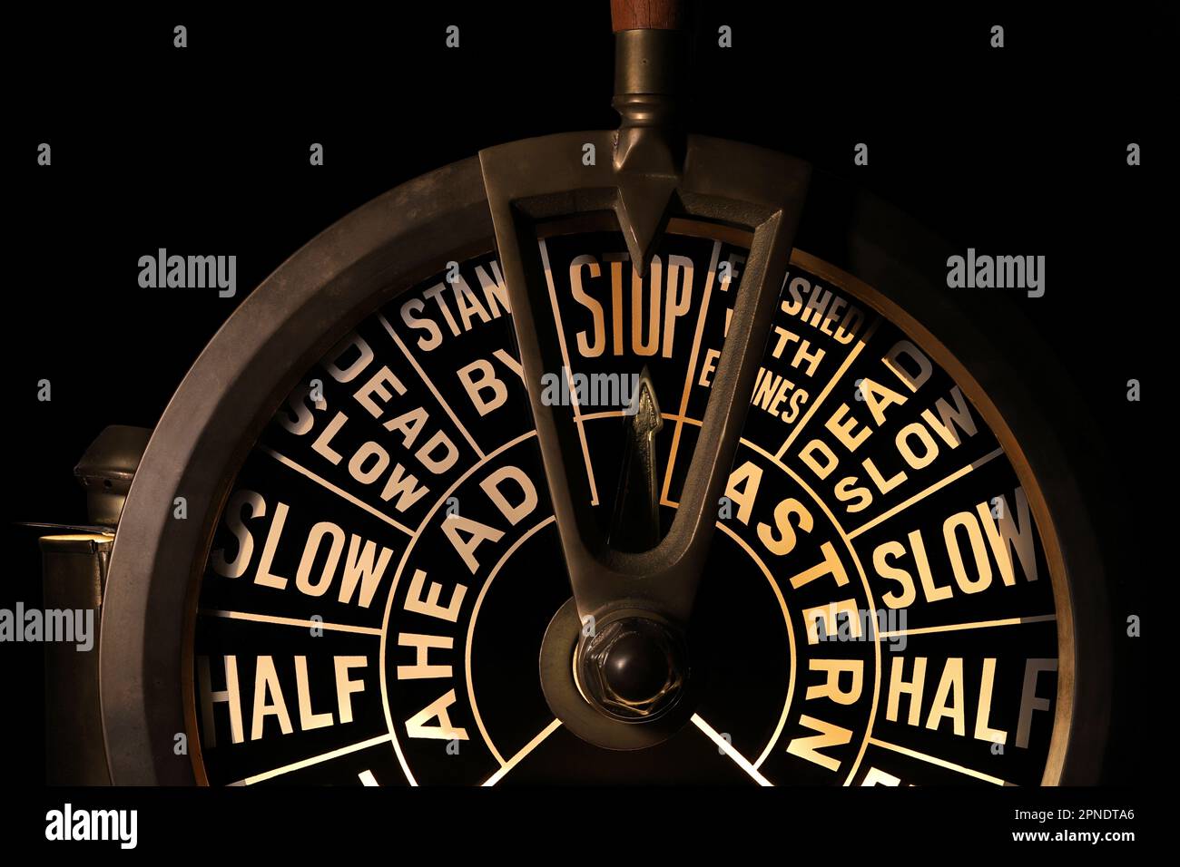 engine order telegraph in stop position Stock Photo - Alamy engine order telegraph in stop position Stock Photo - Alamy