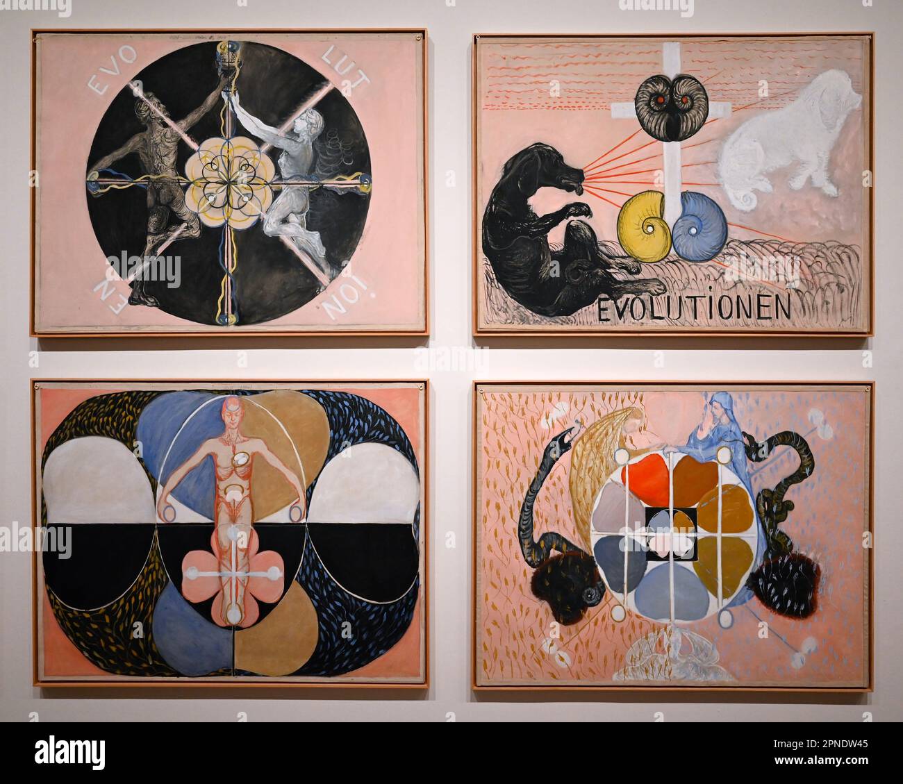 Hilma af klint tree of knowledge hi-res stock photography and images ...