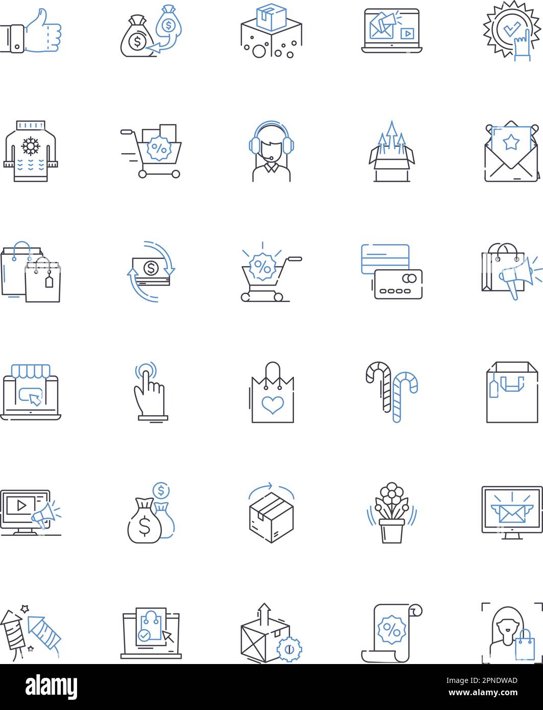 Shopping extravaganza Stock Vector Images - Alamy