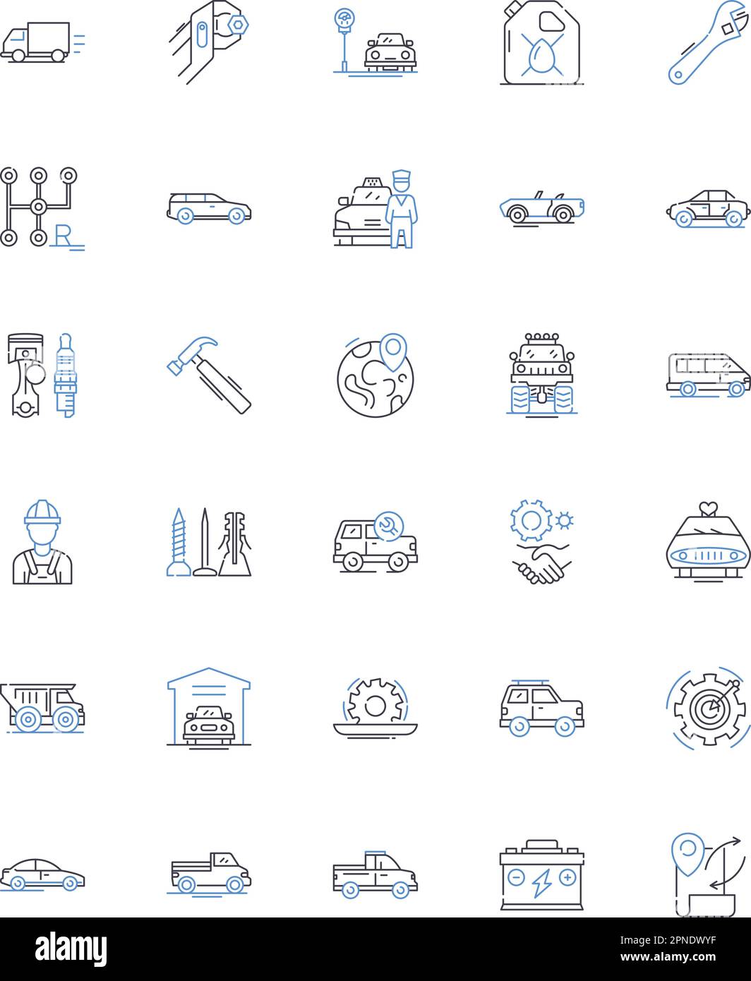 Shipping line icons collection. Cargo, Logistics, Freight, Dispatch ...