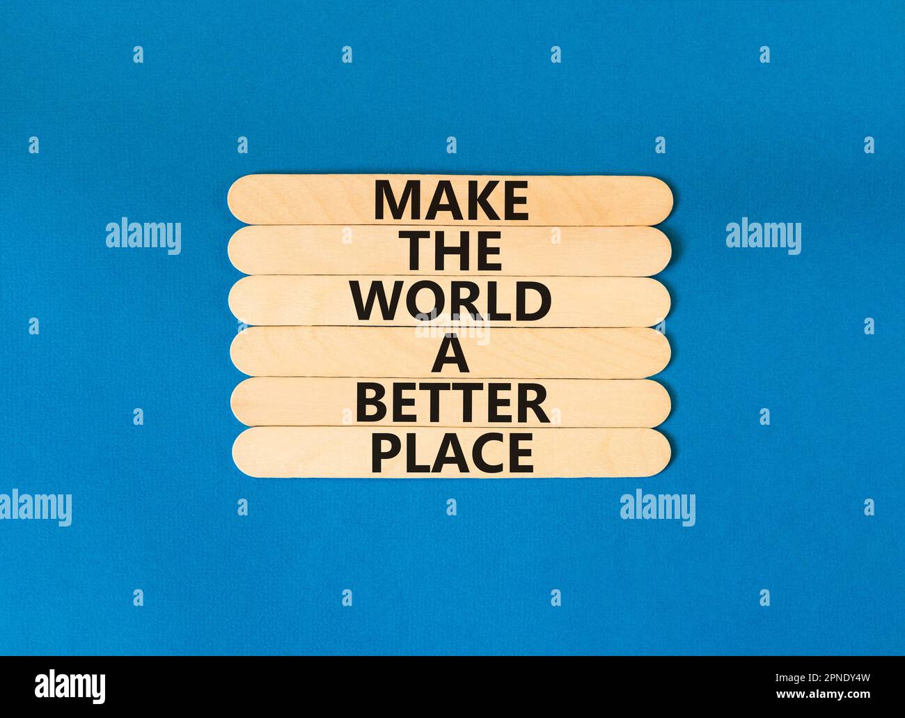 Make a better world symbol. Concept words Make the world a better place ...