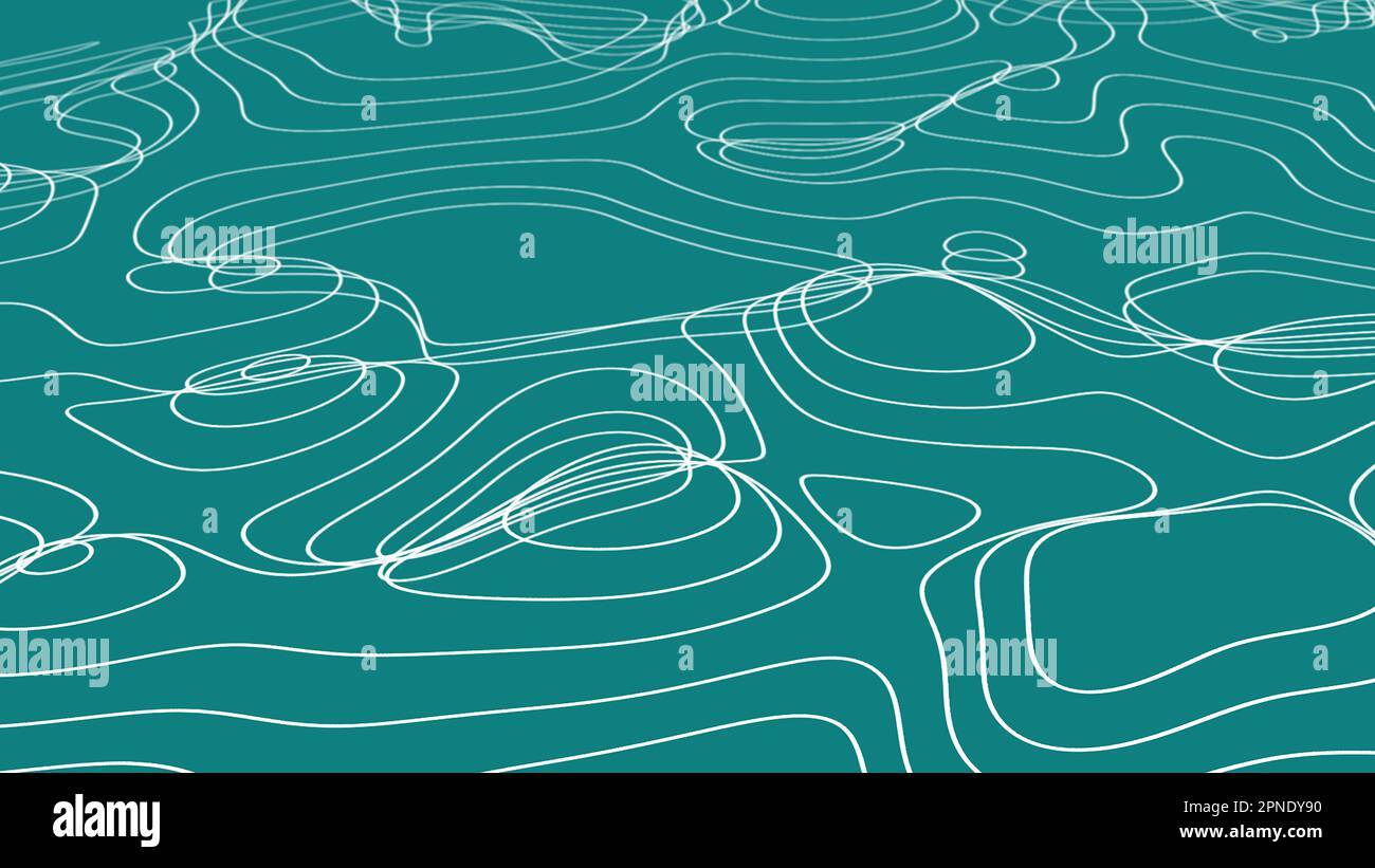 3D Topographic map background concept abstract background. Space ...