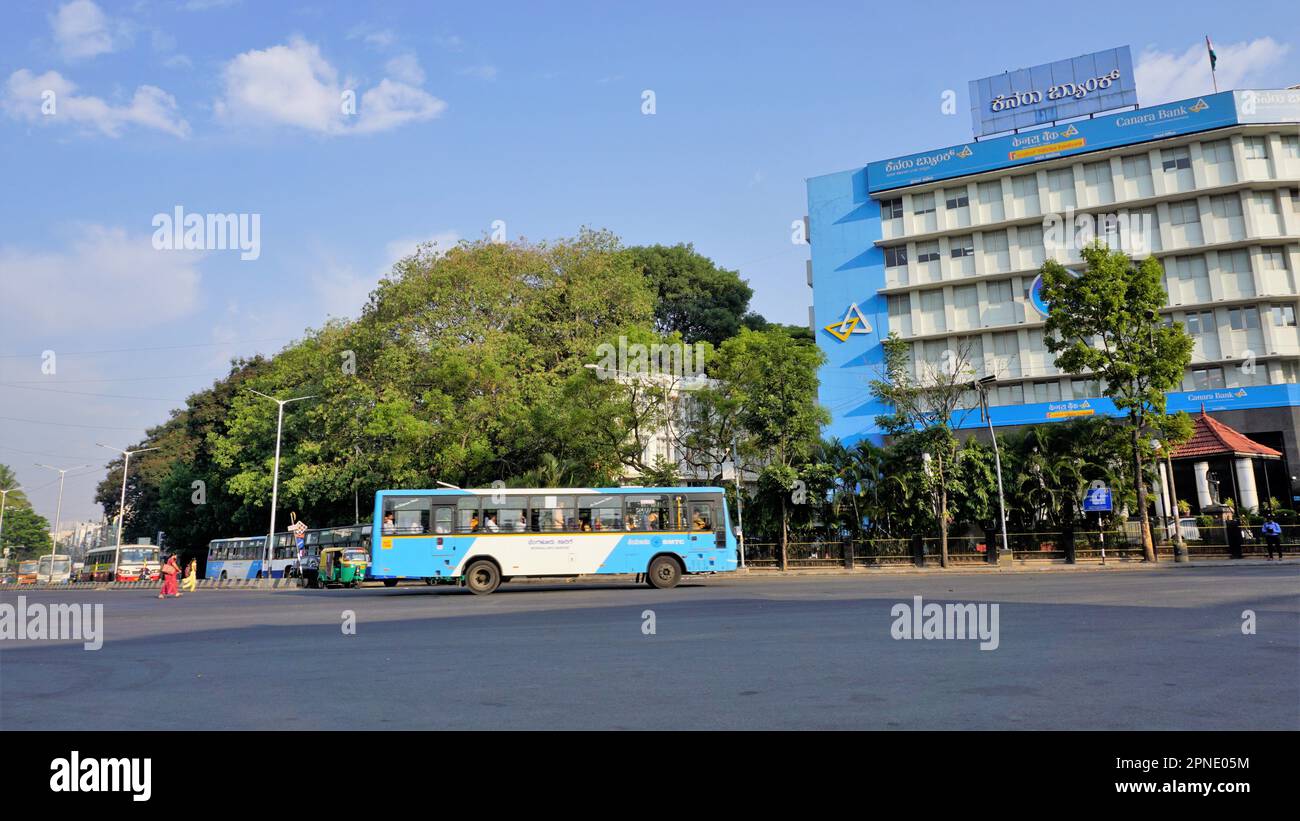 Bangalore,Karnataka,India-April 18 2023: Canara bank head office ...