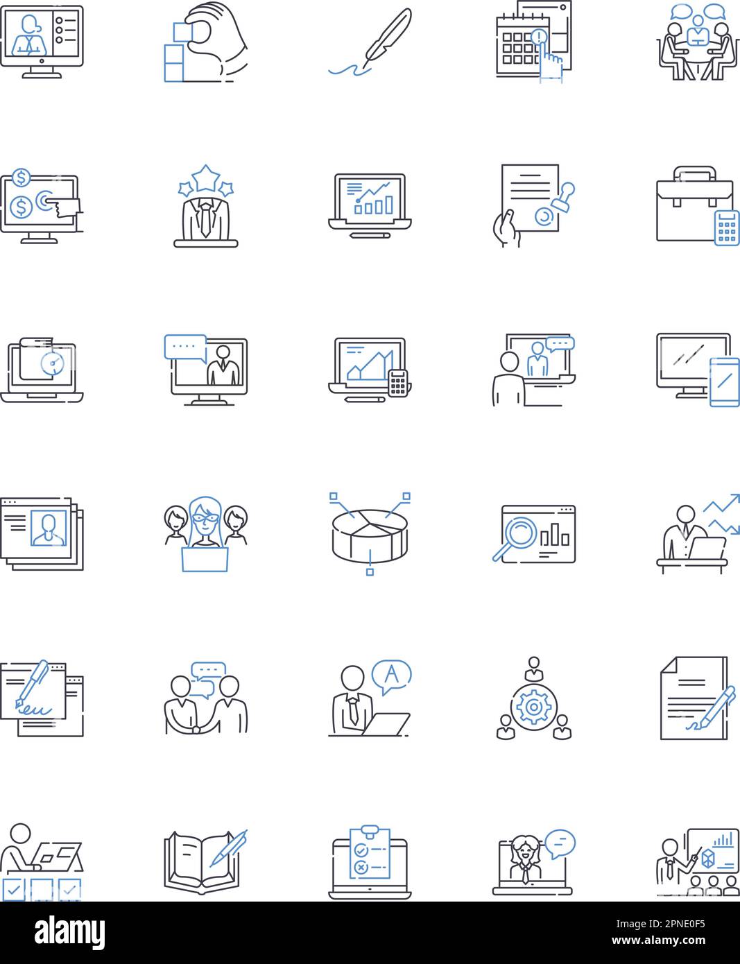 Innovation and creativity line icons collection. ingenuity, originality ...