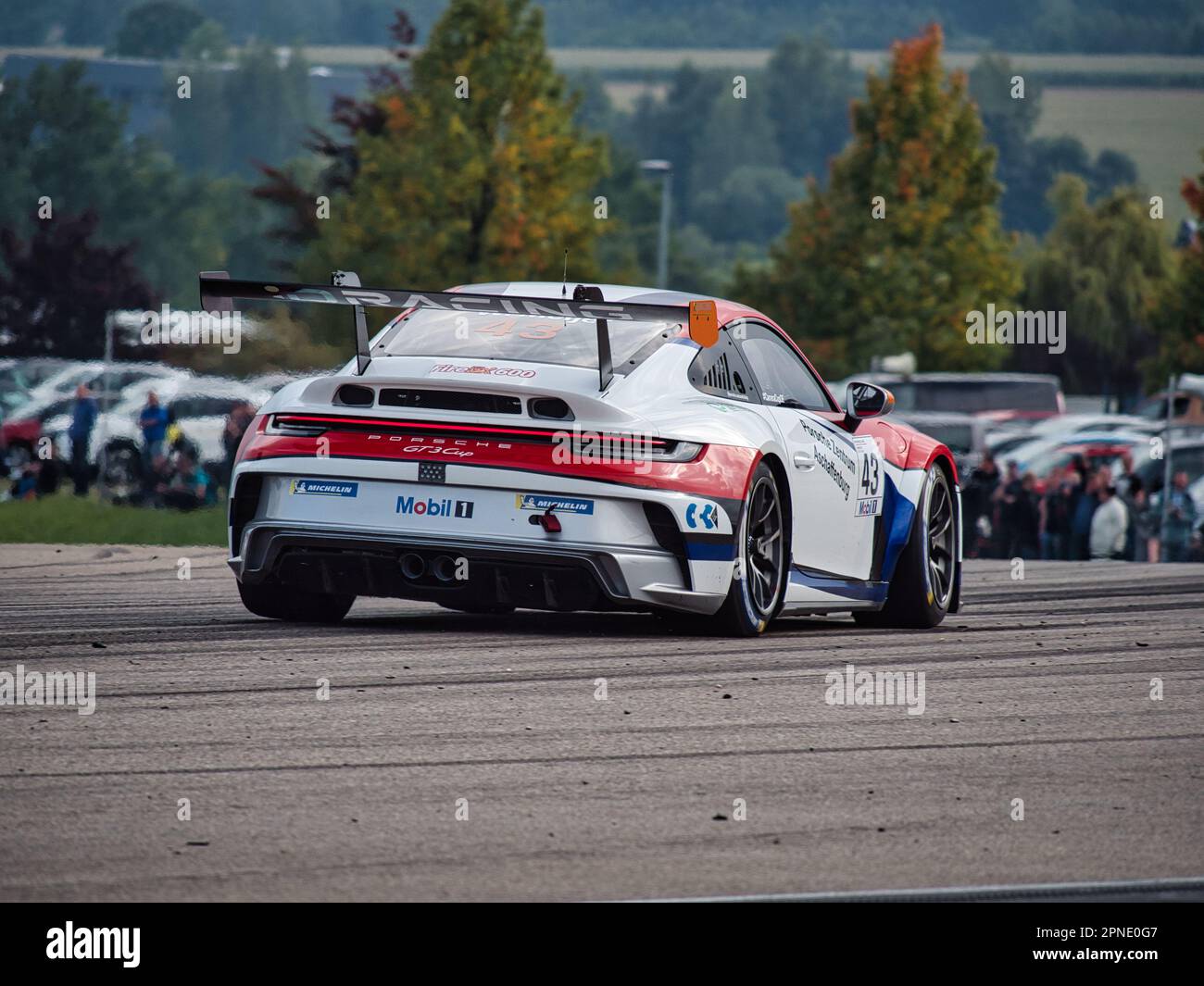 Porsche Cup Sachsenring Stock Photo - Alamy