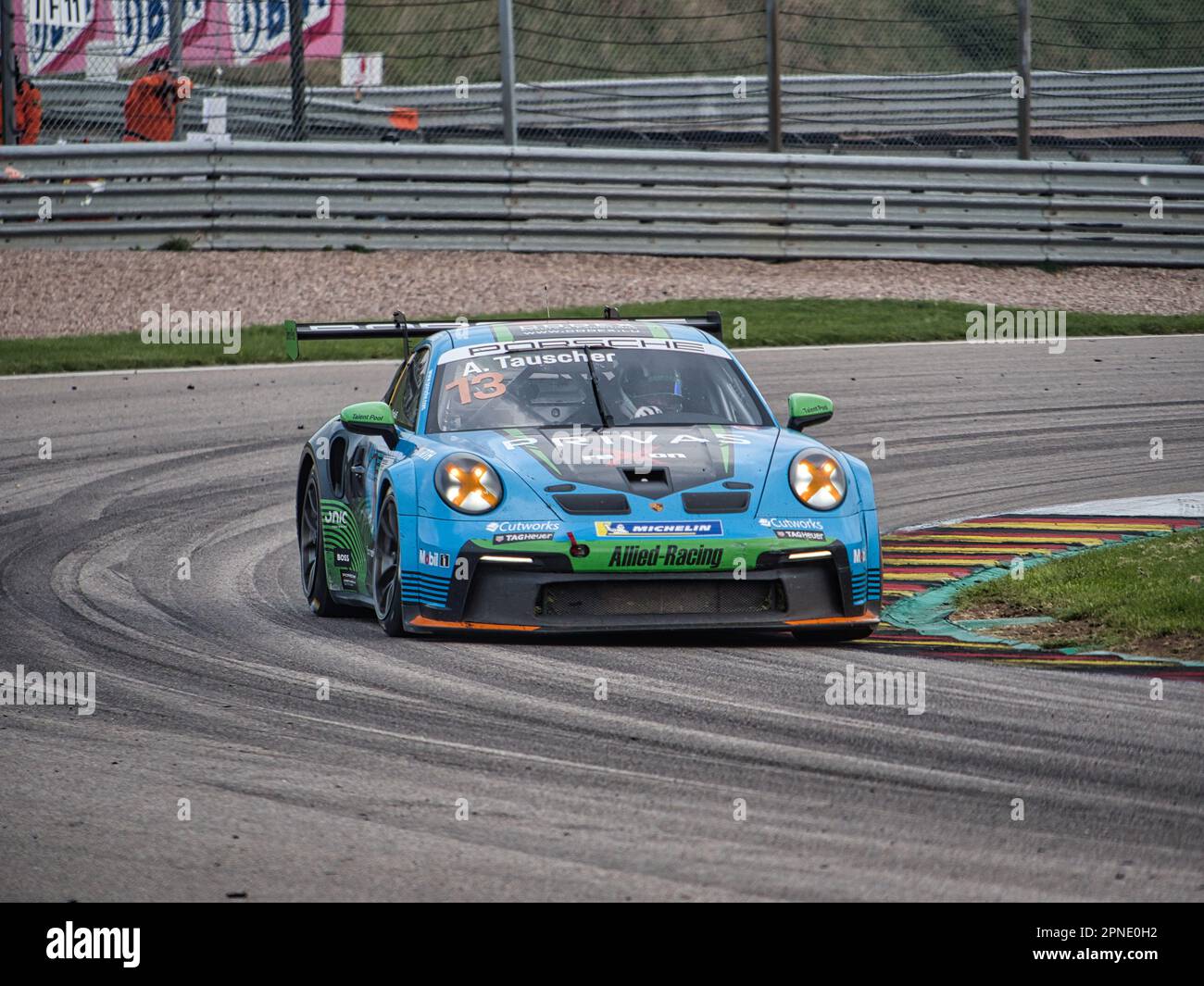 Porsche Cup Sachsenring Stock Photo - Alamy