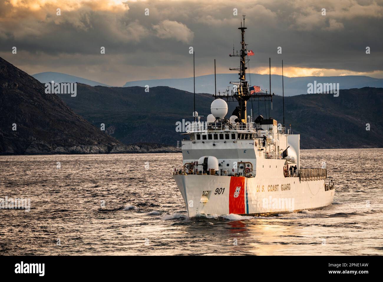 Warships participating in Operation Nanook 2022 follow HMCS Margaret ...