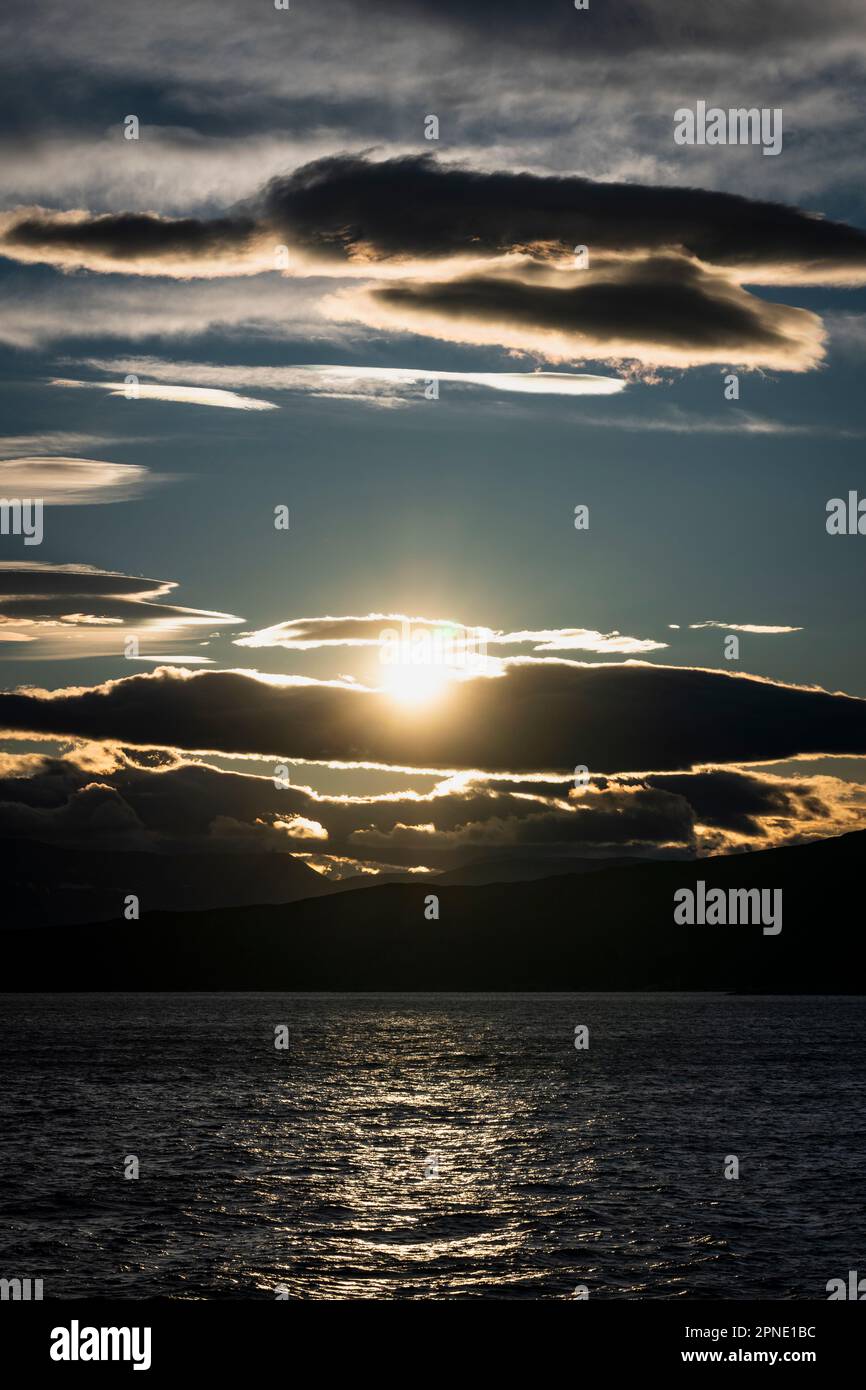 Shoreline of Saglek Fjord along the northern coastline of Labrador ...