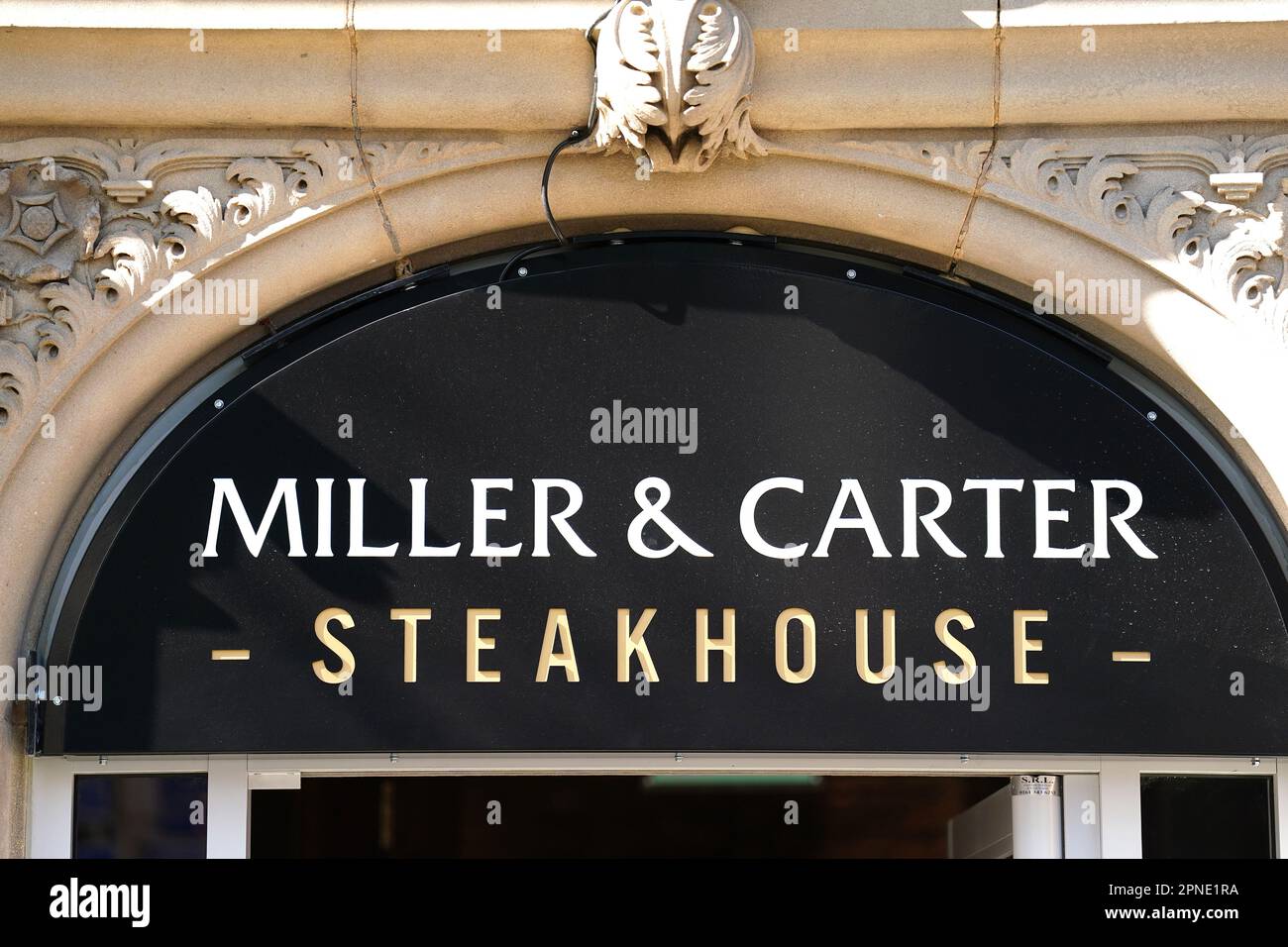 Miller and carter logo hi-res stock photography and images - Alamy