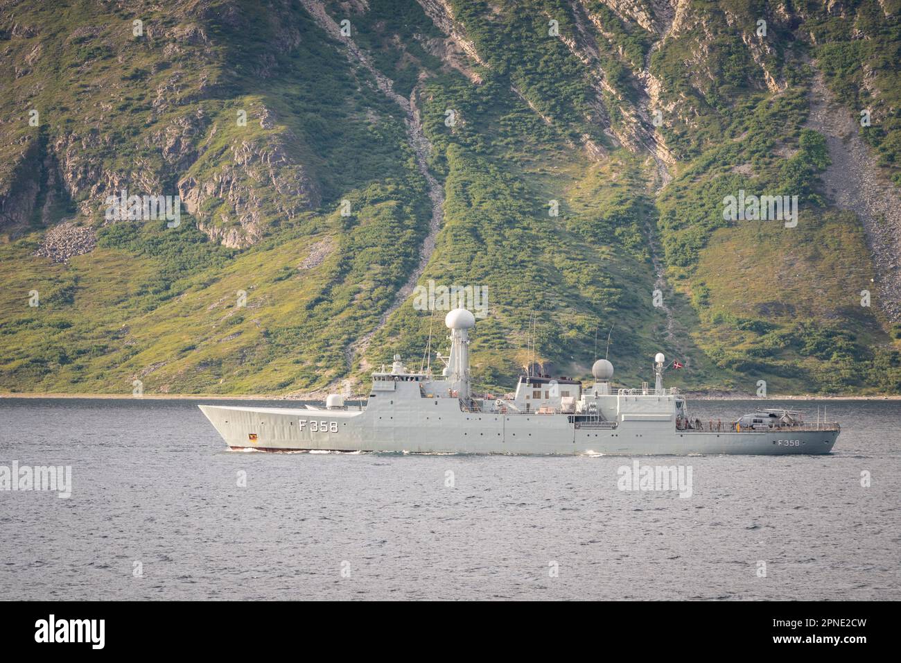 Warships participating in Operation Nanook 2022 follow HMCS Margaret ...