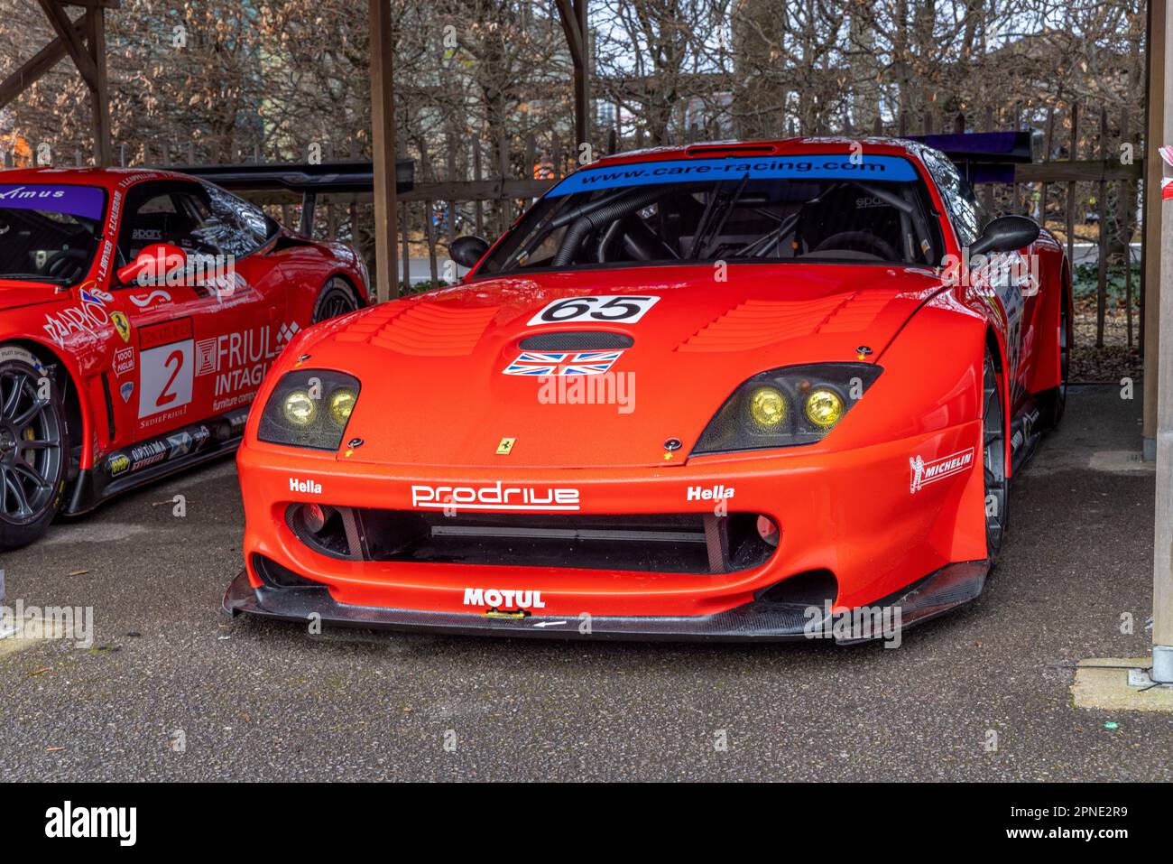 April 2023 - Race cars in the paddock at the Goodwood Members Meeting ...
