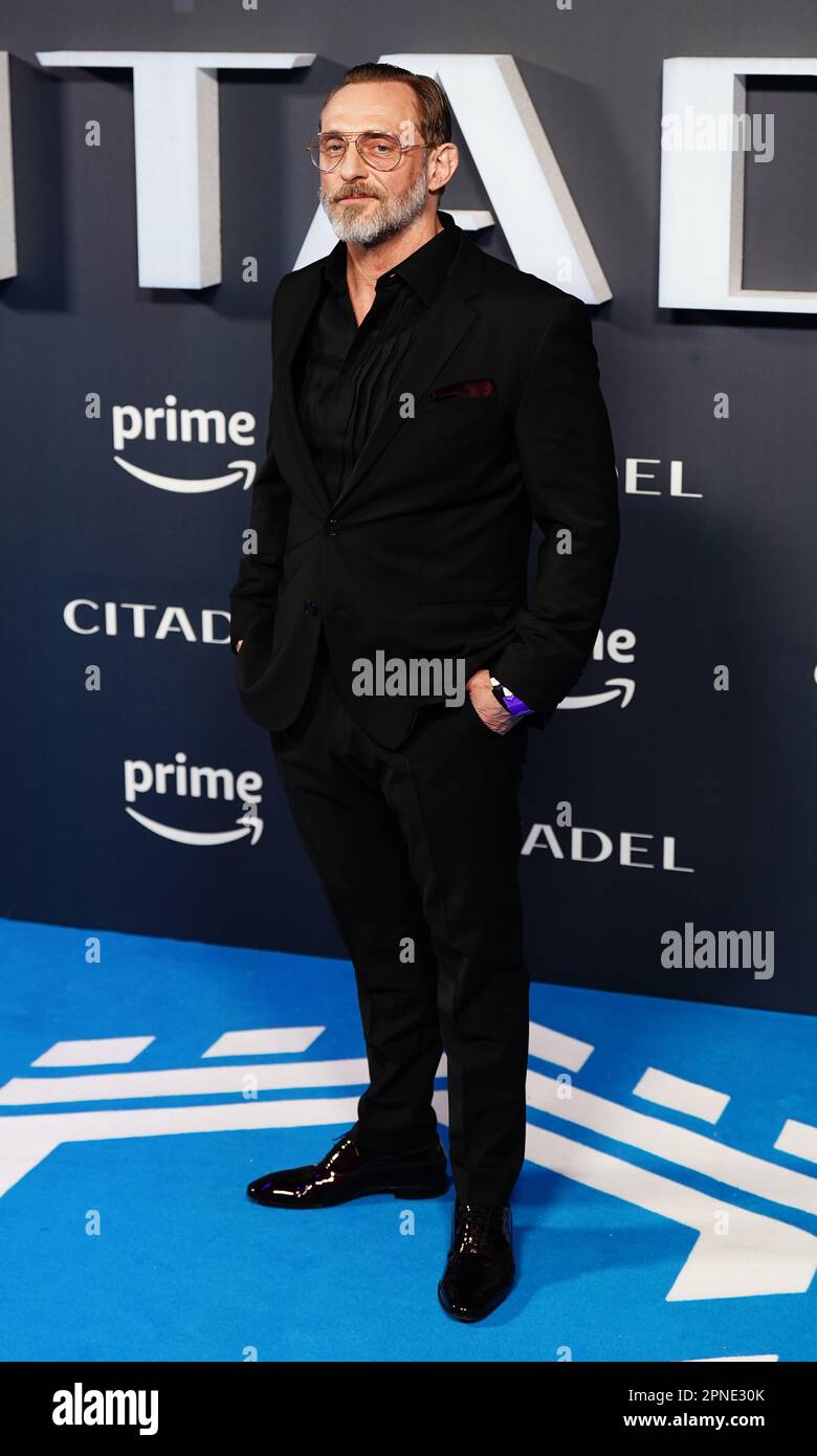 Roland Moller attends the global premiere of the new Amazon Prime Video ...