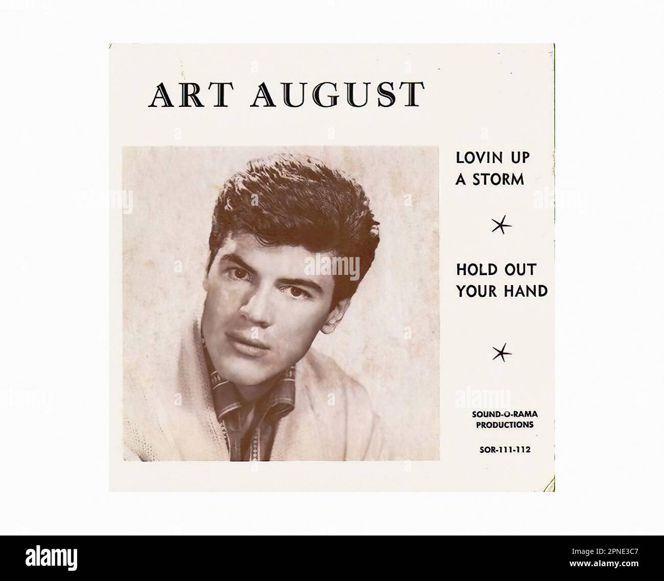 August Art - 1962 A - Vintage 45 R.P.M Music Vinyl Record Stock Photo ...