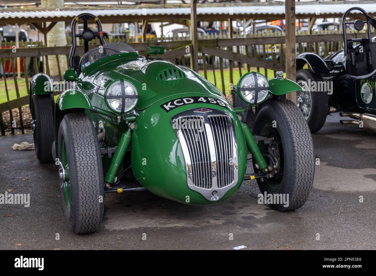 April 2023 - Race cars in the paddock at the Goodwood Members Meeting ...