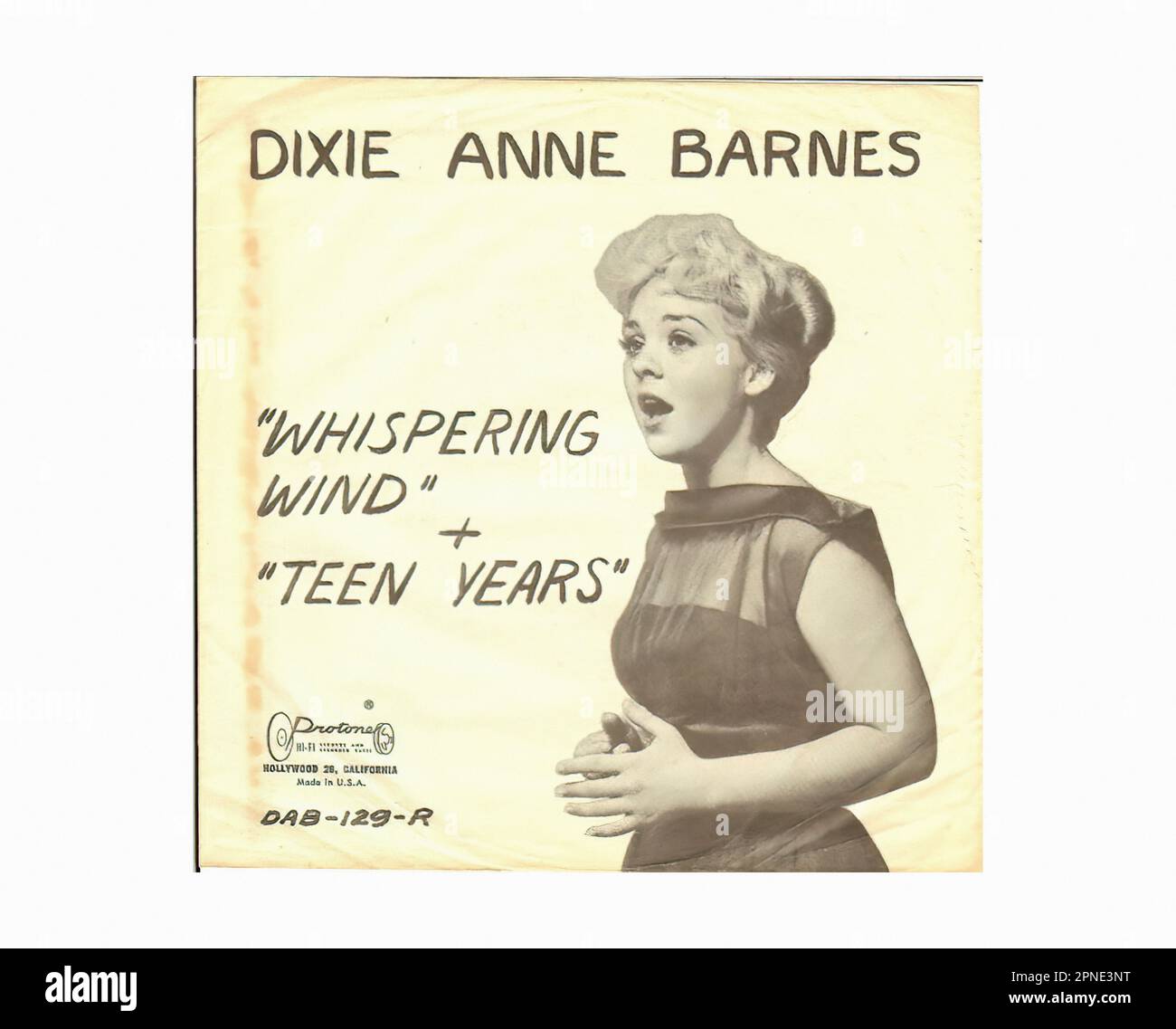 Barnes Dixie Anne - 1962 04 B - Vintage 45 R.P.M Music Vinyl Record ...