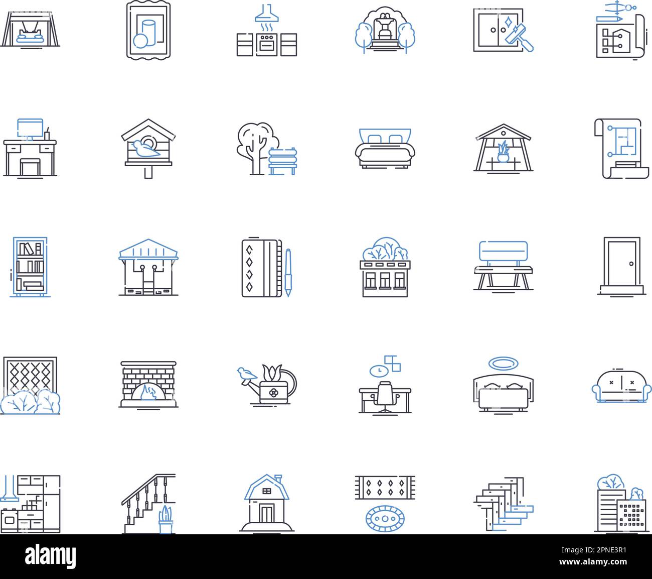Rectory illustration Stock Vector Images - Alamy