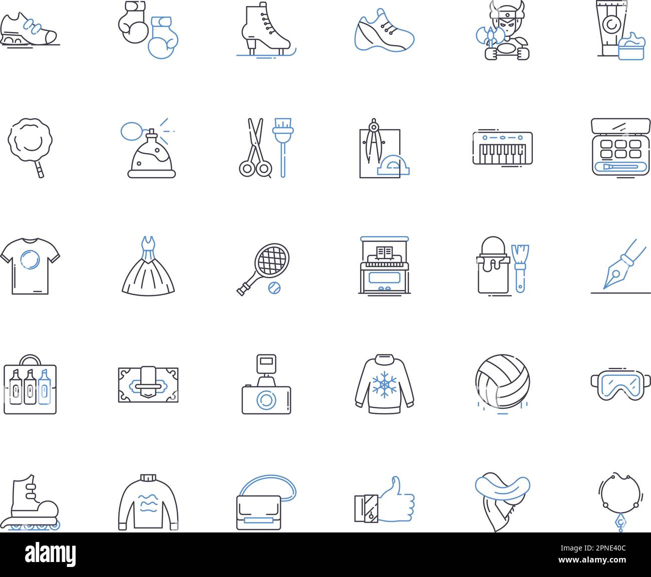 Fabrication line icons collection. Welding, Machining, Sheetmetal ...