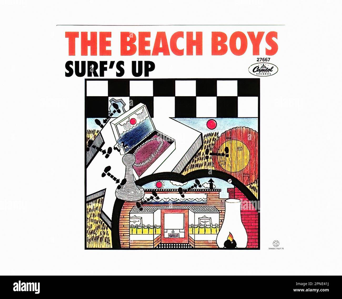 60's vintage beach Cut Out Stock Images & Pictures - Alamy