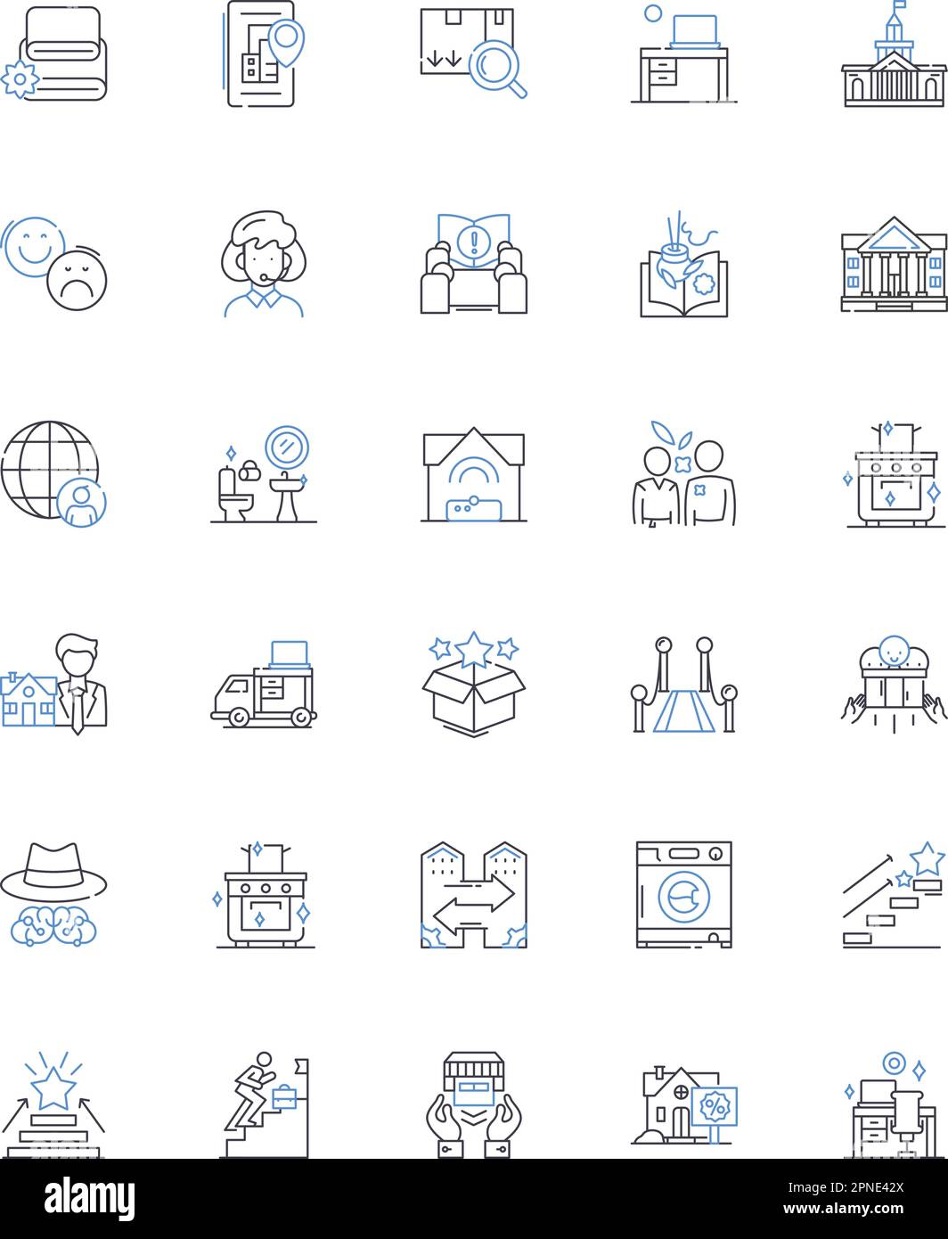 Sustainable future line icons collection. Renewable, Eco-friendly ...