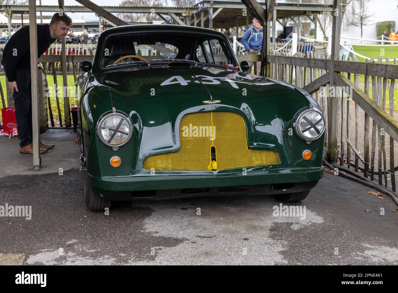 April 2023 - Race cars in the paddock at the Goodwood Members Meeting ...