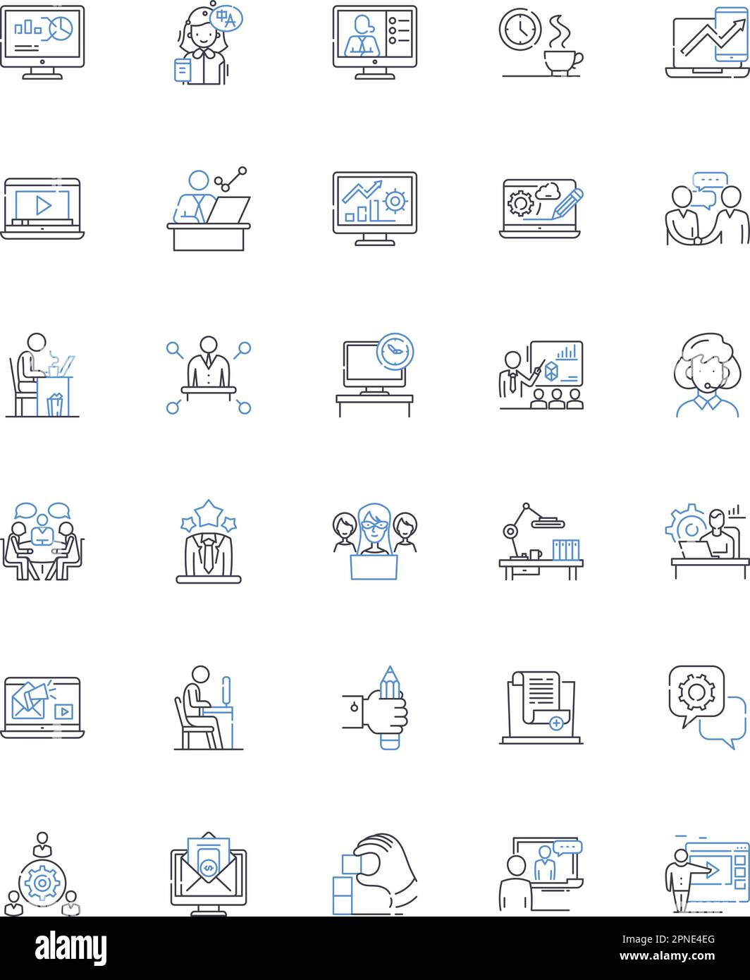 Knowledge and expertise line icons collection. Wisdom, Insight ...