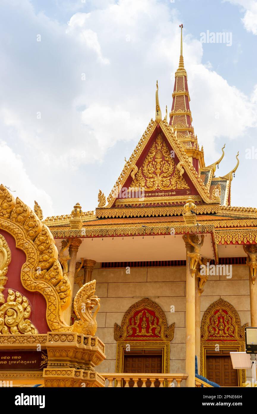 The Preah Putt Mean Bon Pagoda, Phnom Penh, Cambodia Stock Photo - Alamy