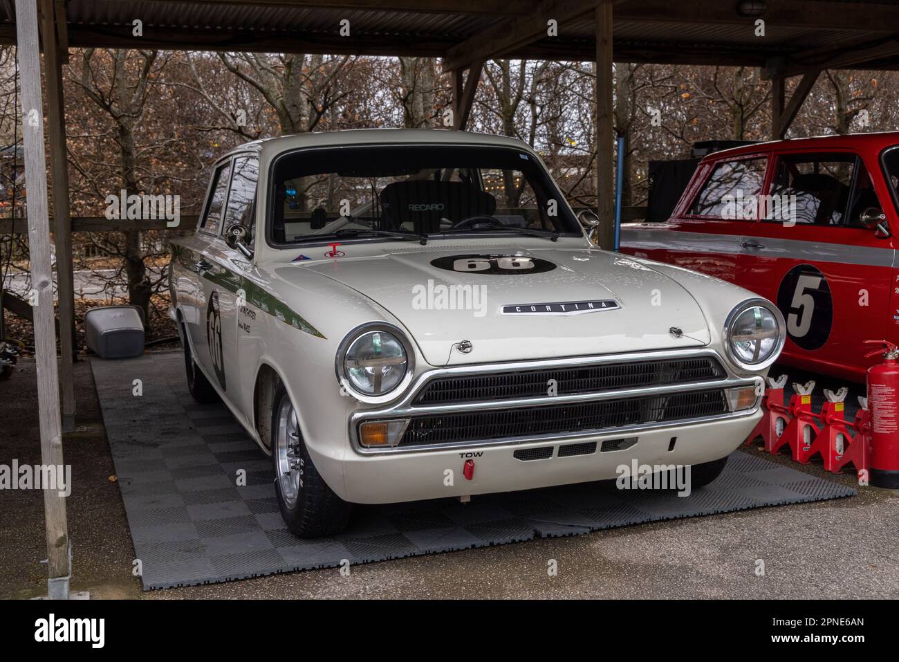April 2023 - Race cars in the paddock at the Goodwood Members Meeting ...