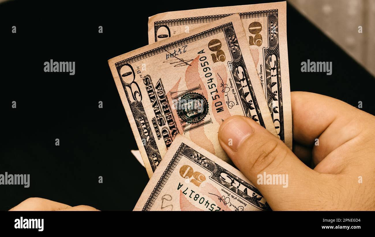 US dollar currency. USD inflation, US money Stock Photo - Alamy