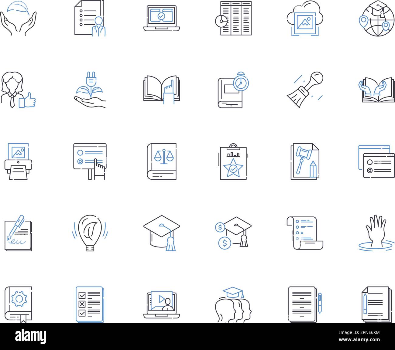 Self development line icons collection. Empowerment, Mindfulness ...