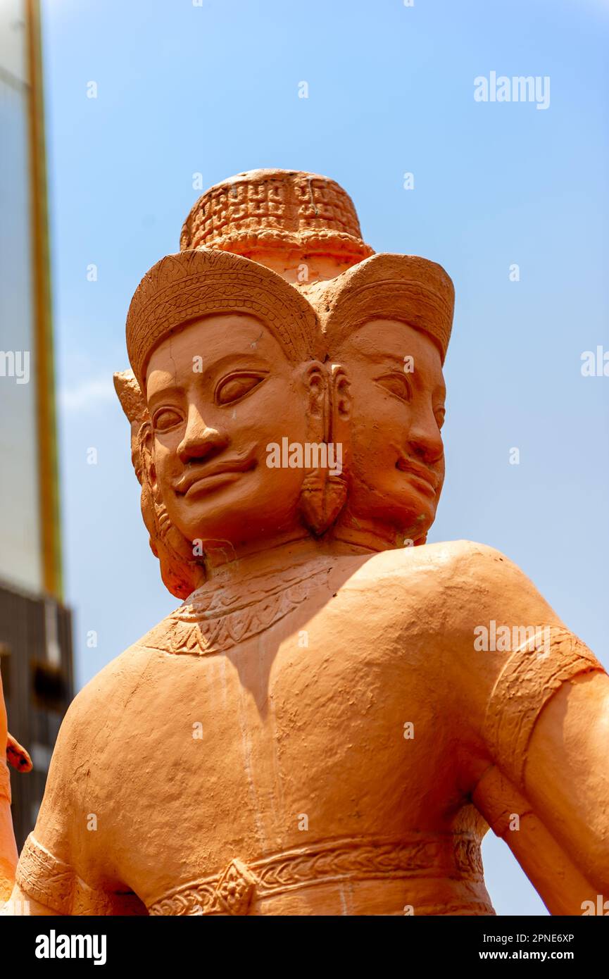 The Statue of Samdech Choun Nath, Phnom Penh, Cambodia Stock Photo - Alamy