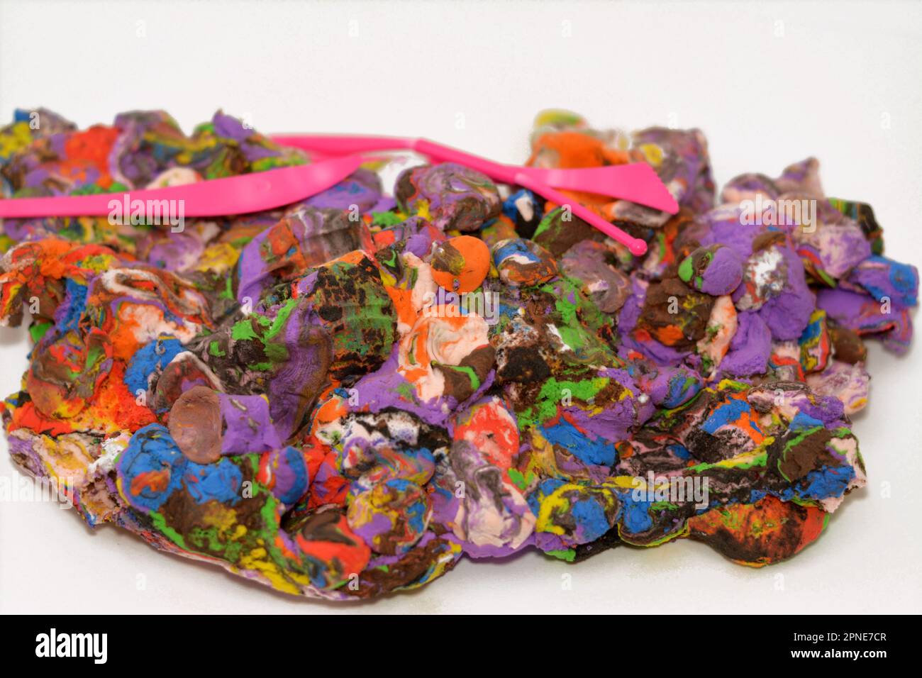 dry air clay modeling fun pieces for children, creative art colorful ...