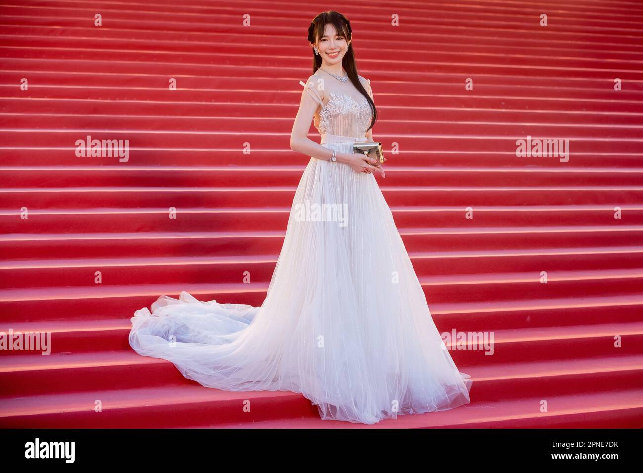 Actress Lin Min-Chen arrives on the red carpet for the 41st Hong Kong ...