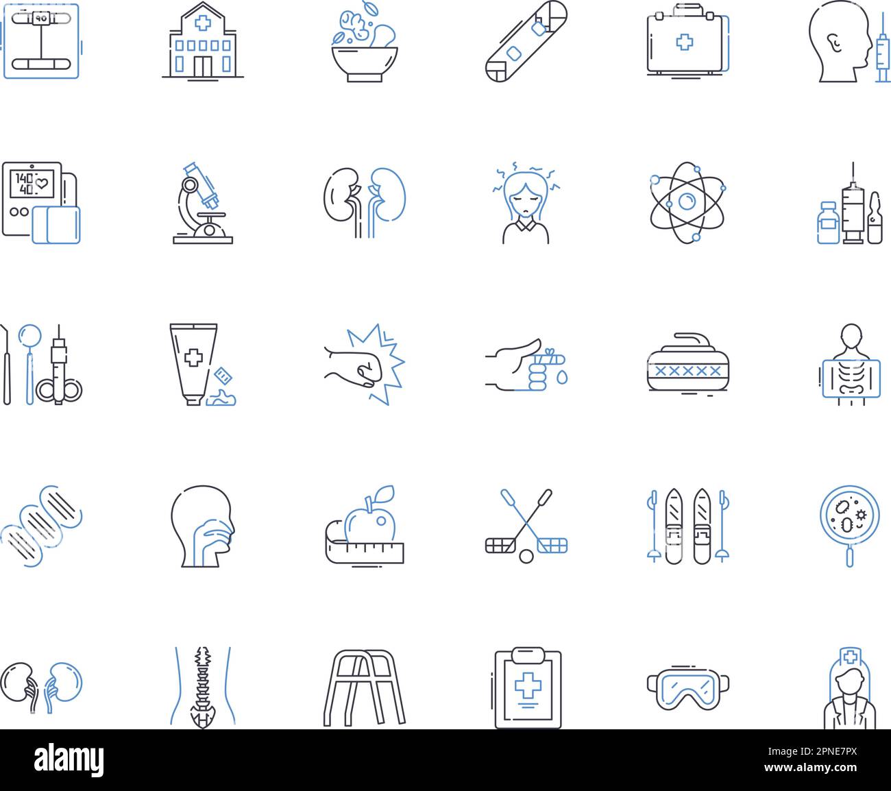 Exercise line icons collection. Fitness, Workout, Pliability, Sweat ...